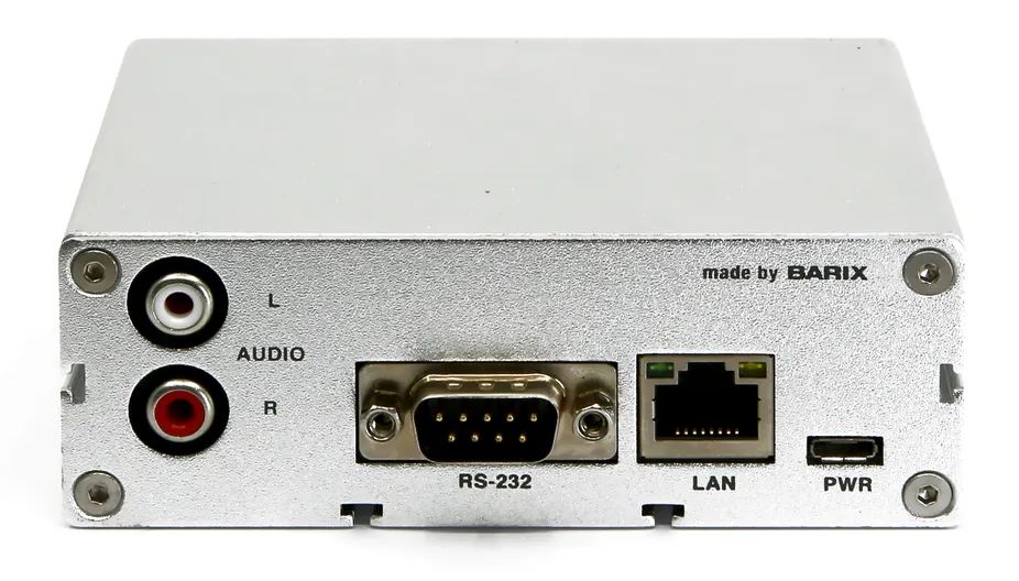Barix Exstreamer SoundScape Player: Managed IP network audio decoder w ...