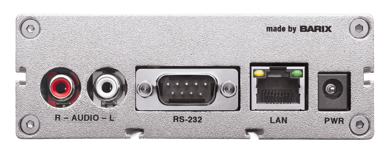 Barix Exstreamer-110: IP-Audio Decoder with LCD Display and USB ...